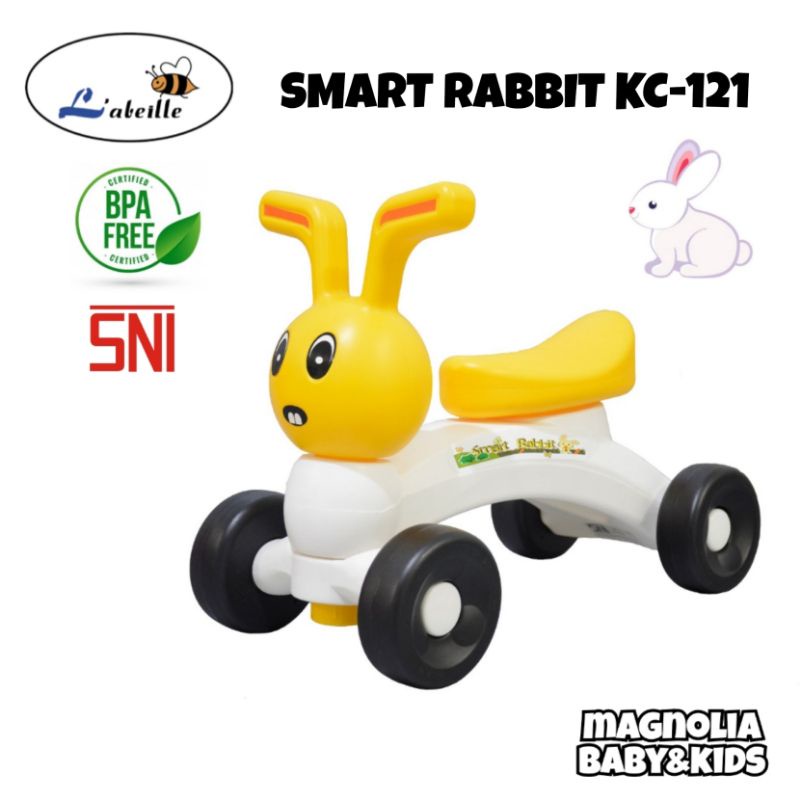 Jual Ride On Smart Rabbit Labeille KC-121 KC-101 Balance Bike Sepeda Anak Roda 4 | Shopee Indonesia