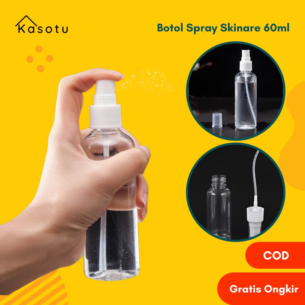 Jual Botol Wadah Tempat Semprot Semprotan Spray 60ml Skincare Skin Care ...