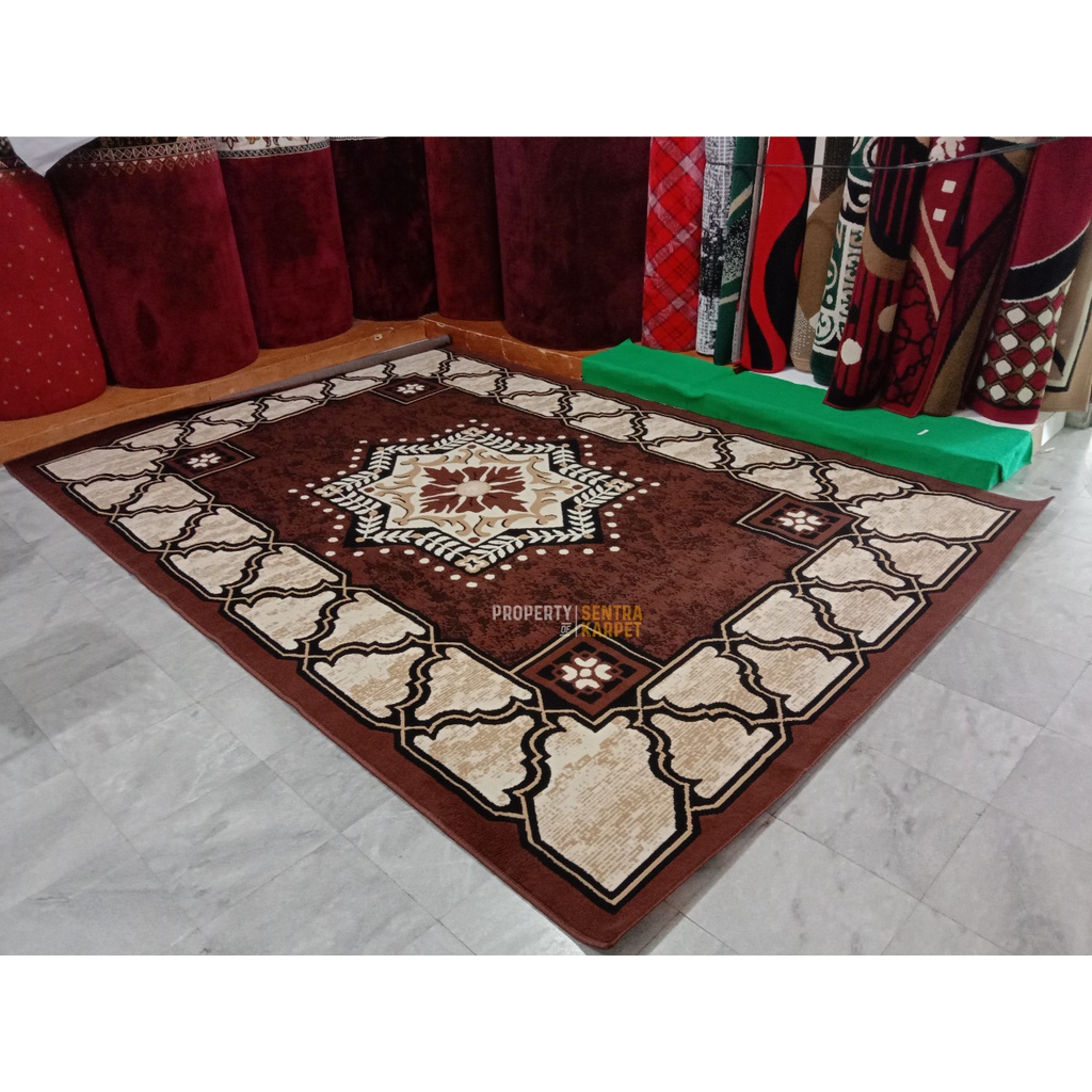 Jual Karpet Rumah Permadani - Shafira 10380 Brown | Ukuran 210 x 310 ...