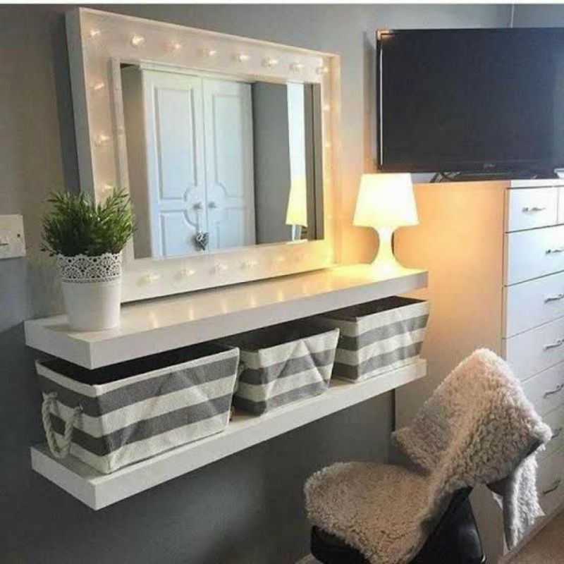 Jual Rak Bunga Susun Besi Kayu Minimalis Dinding Murah Portable Dapur ...