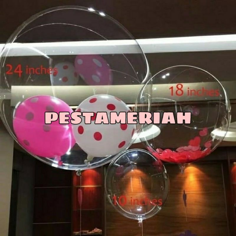 Jual BALON PVC TRANSPARANT / BALON PVC / BALON TRANSPARANT PVC / BALON ...