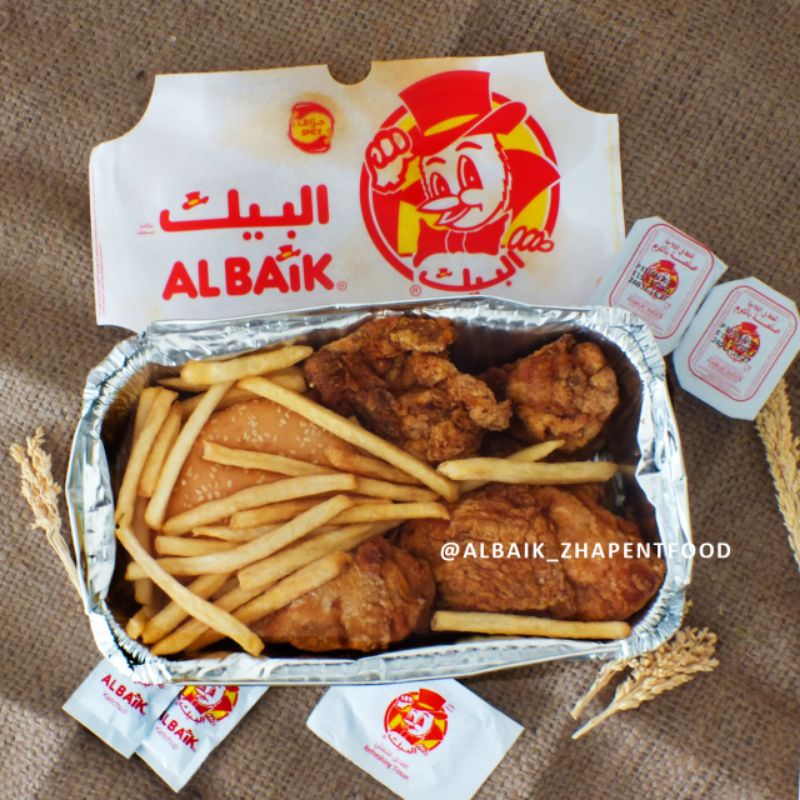 Jual Albaik Chicken Meal (Albaik From Saudi Arabia) - Ayam Albaik (Free ...