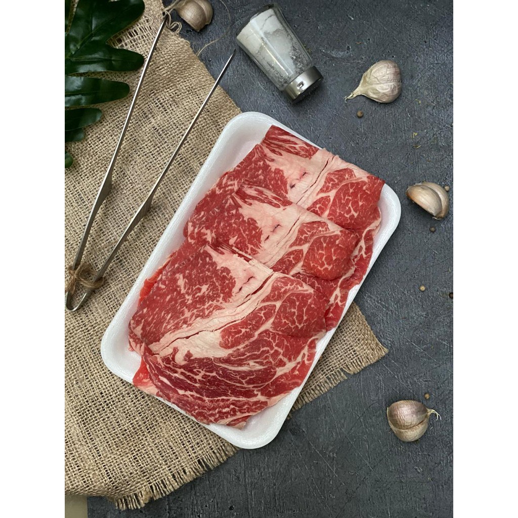 Jual AUS Wagyu Chuck Eye Roll MB 6-9 Slice 200 Gram Very Juicy Must Try ...