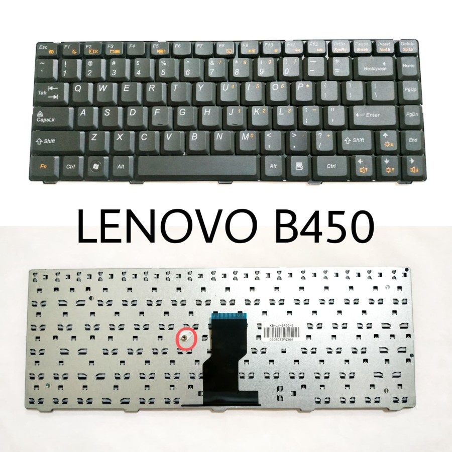 Jual KEYBOARD LENOVO B450 B450A B450L B465 B465C N480 N485 | Shopee ...