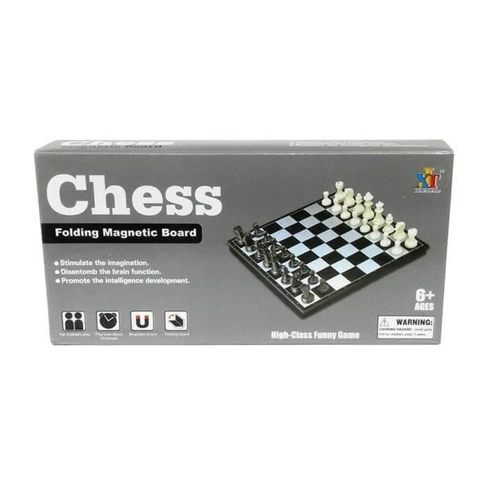 Jual Mainan Keluarga Chess Folding Magnetic Board Papan Catur Magnet ...
