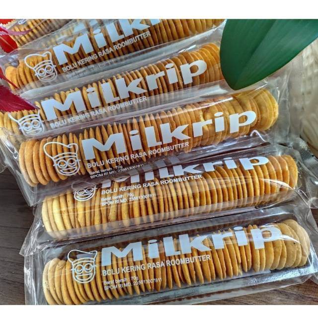 Jual Milkrip Bolu Kering Rasa Roombutter - bolu kering mini - bolu ...