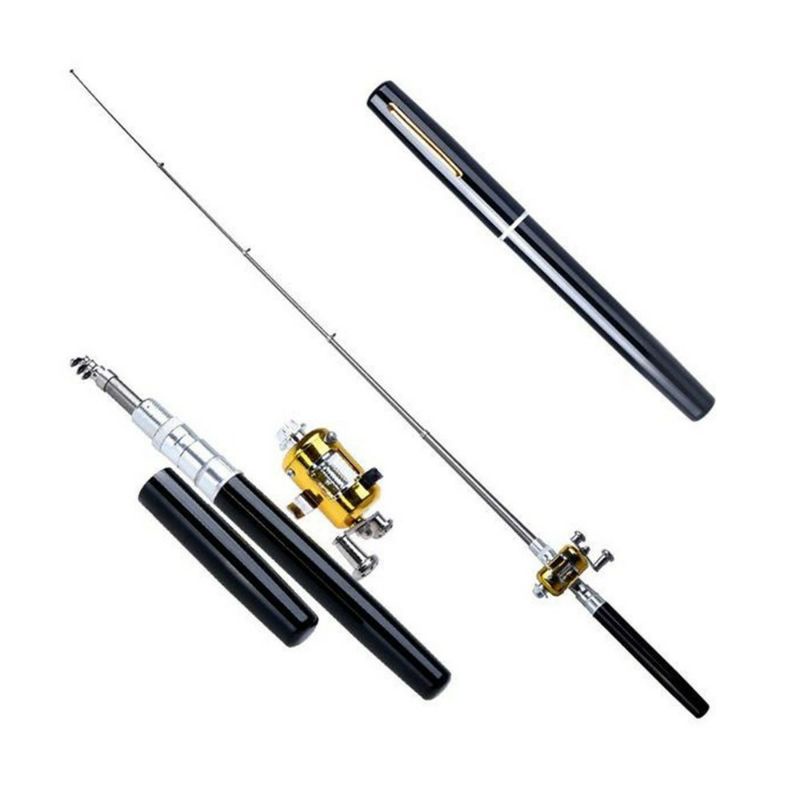 Jual Tongkat Pancing Combo Set Mini Telescopic Portable Pocket Pena ...