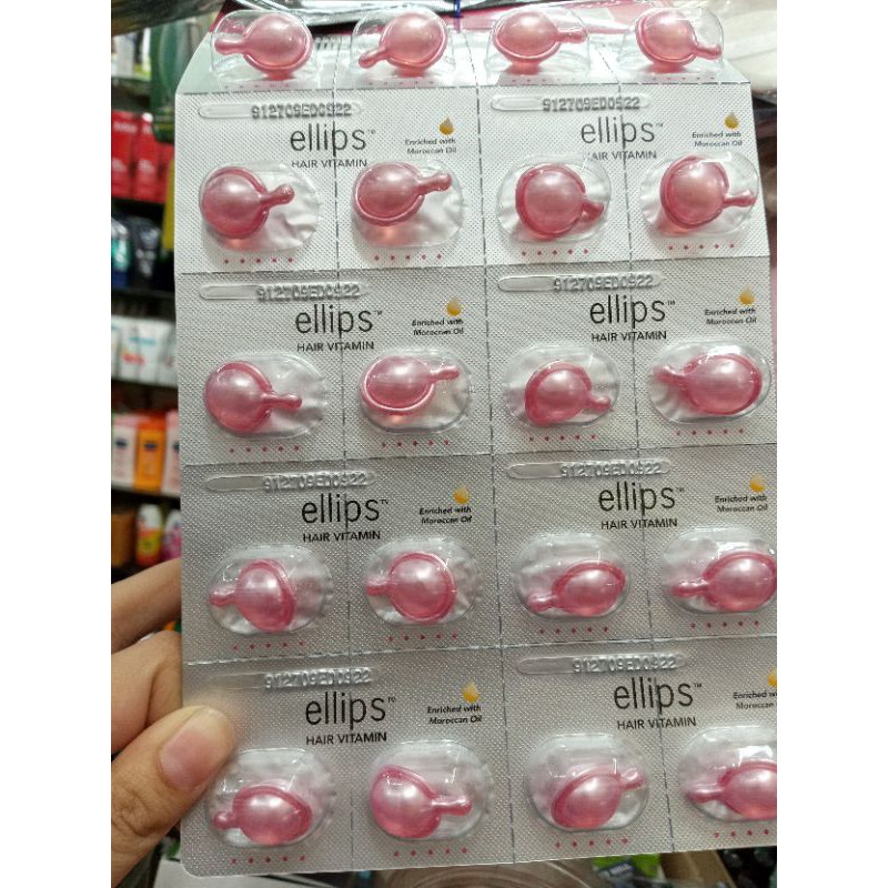 Jual Ellips Hair Vitamin Pink Harga Perbutir | Shopee Indonesia