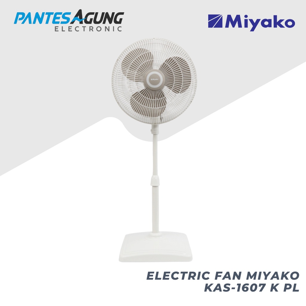 Jual KIPAS ANGIN MIYAKO STAND FAN 16 inch KAS 1606 X / 1607 KPL / KAS 1697-DRW | Shopee Indonesia