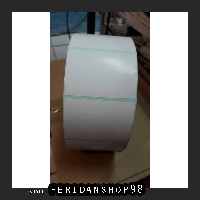 Jual FS1104 (MIN 2 PCS) STIKER KERTAS STICKER LABEL ATK BARCODE SEMICOATED 70 X 50 ISI 1000PCS ...