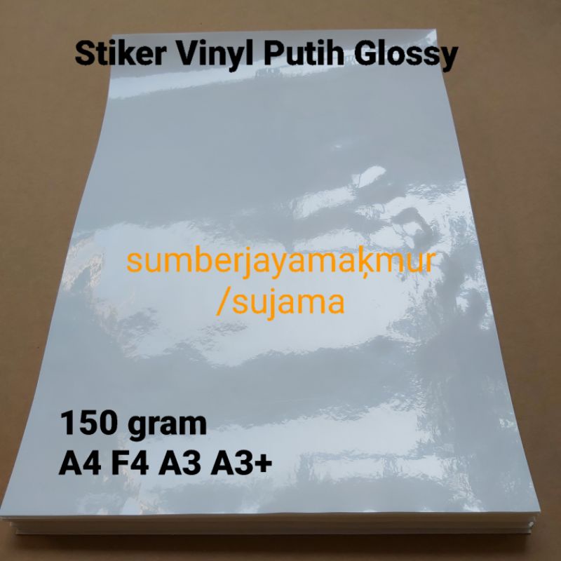 Jual Stiker Vinyl Putih Glossy | Shopee Indonesia