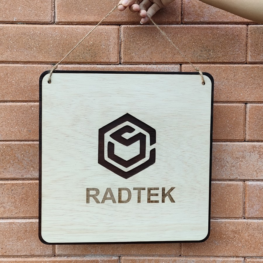 Jual Custom Logo Kayu | Signage Toko , Cafe , Online Shop | Laser Cut ...