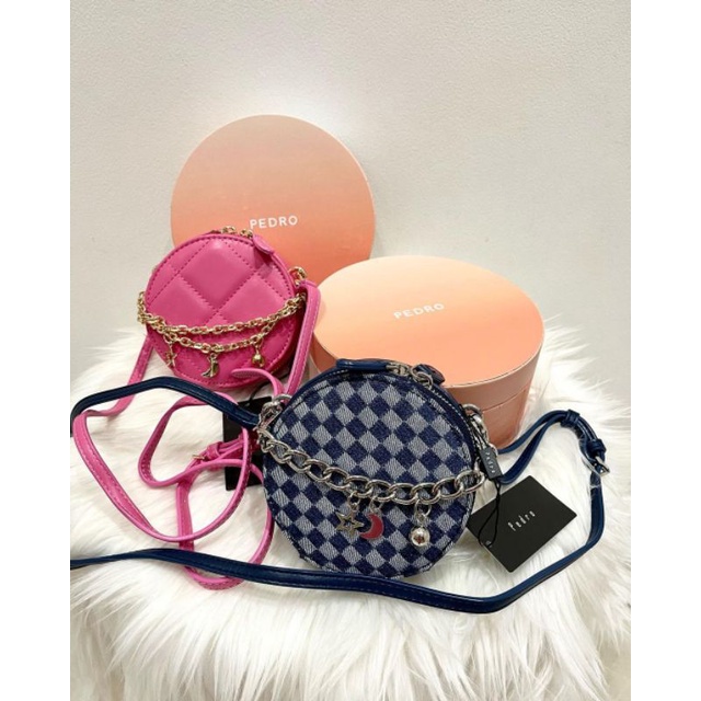 Jual Tas bulat circle pouch pdr | Shopee Indonesia