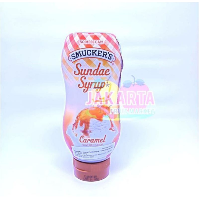 Jual SMUCKER'S SUNDAE SYRUP CARAMEL 567G | Shopee Indonesia