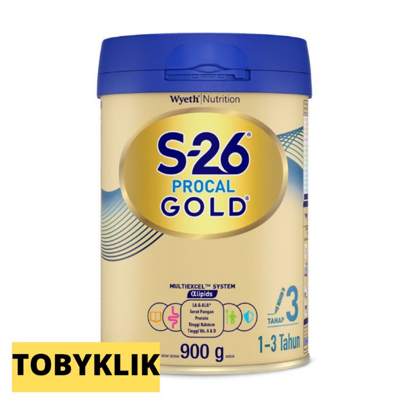 Jual S-26 / S26 Procal Gold tahap 3 usia 1-3 tahun 900gr | Shopee Indonesia