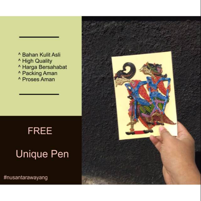 Jual WAYANG KULIT MAHAR KAMAJAYA KAMARATIH | Shopee Indonesia