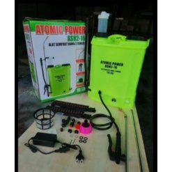 Jual Sprayer Elektrik 16 L Semprotan Hama Atomic 2 In 1 Batteray Dan ...