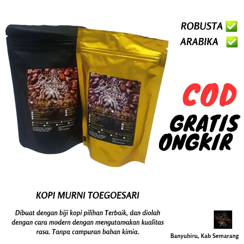 Jual Minuman Kopi Bubuk Halus Kopi Robusta Kopi Arabika Arabica Tanpa ...