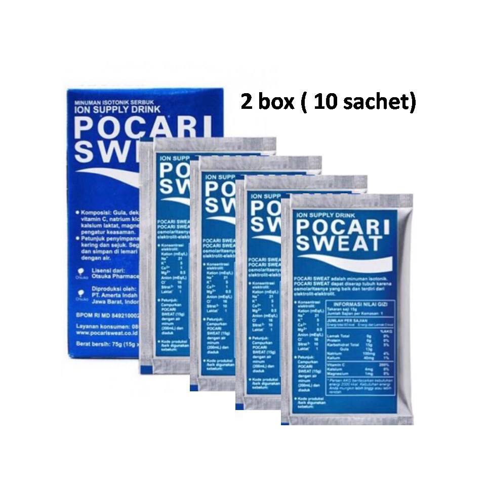 Jual pocari sweat sachet / minuman sehat/pendaki/olahraga/minuman ...