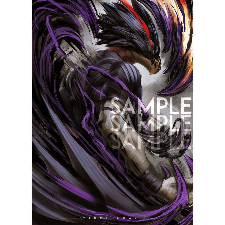 Jual POSTER A3 Tokoyami Fumikage - My Hero Academia | Shopee Indonesia