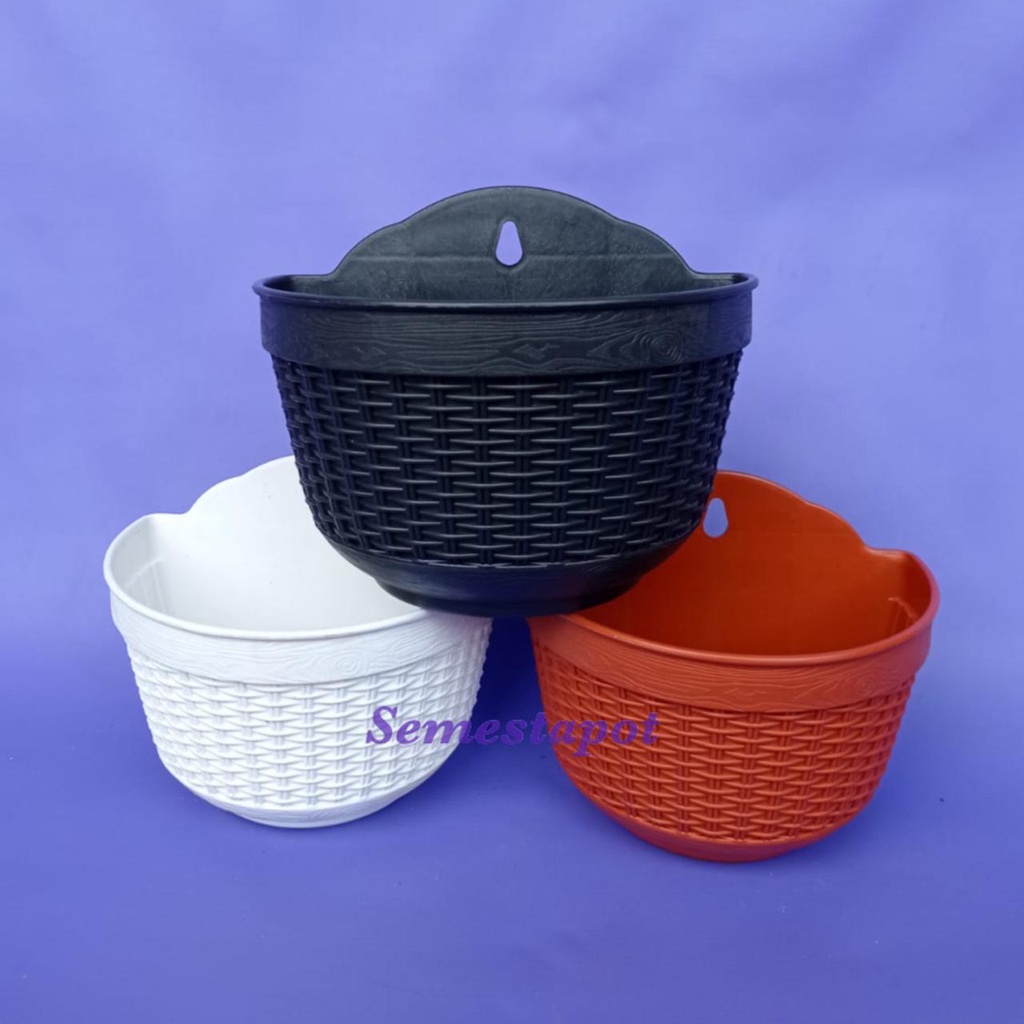 Jual Pot Bunga Tanaman Dinding Nara 18 CJP Warna | Shopee Indonesia