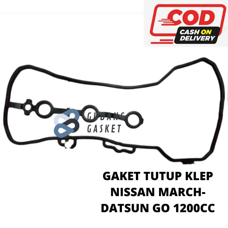 Jual PACKING TUTUP KLEP PAKING DEK KLEP GASKET COVER VALVE NISSAN MARCH DATSUN GO 1,2 1200CC ...