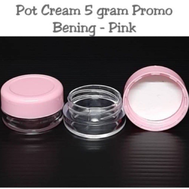 Jual Pot Krem 5 Gram / Jar Cream Kosmetik 5 gr / Pot Crem 5gr Bulat ...