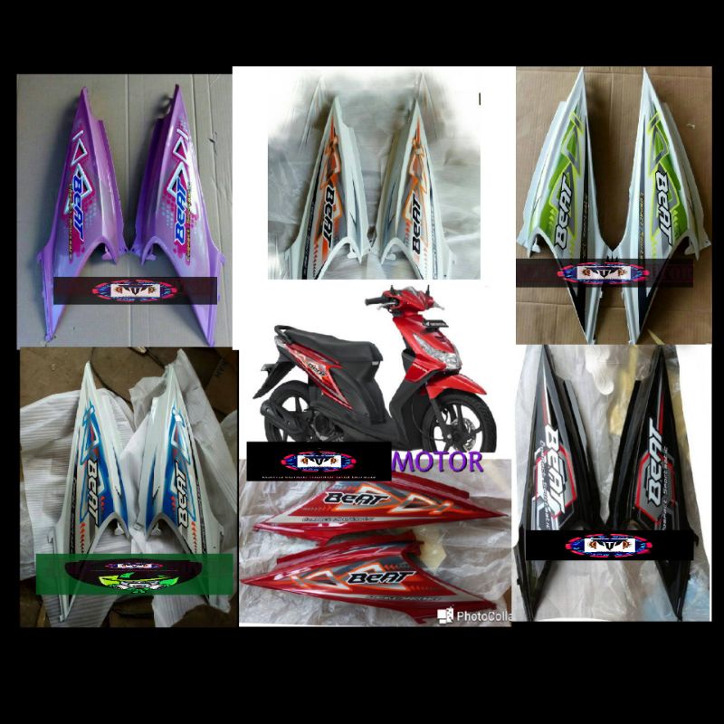 Jual cover body beat kabu lama striping bahan tebal setara hampir sama ...