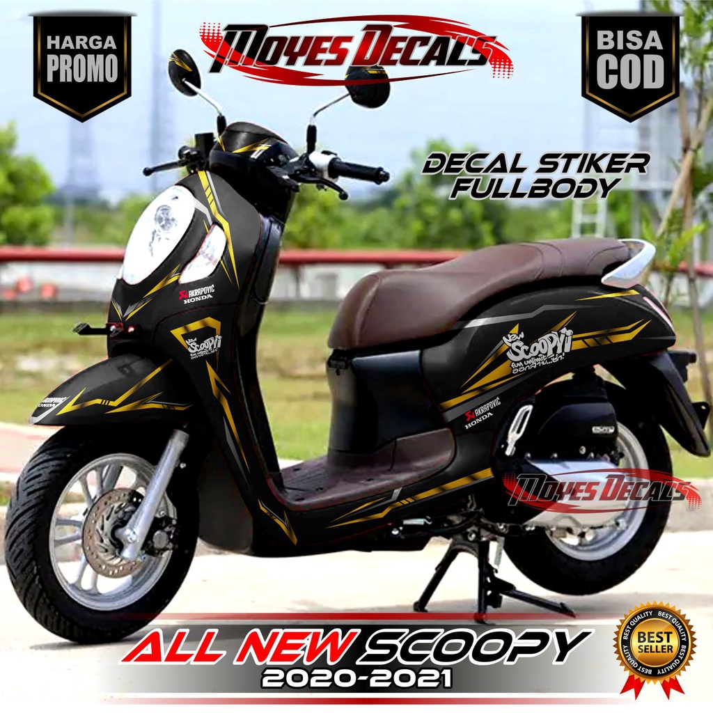 Jual BISA COD Decal Scoopy New 2020 - Stiker Fullbody Skotlite Variasi ...