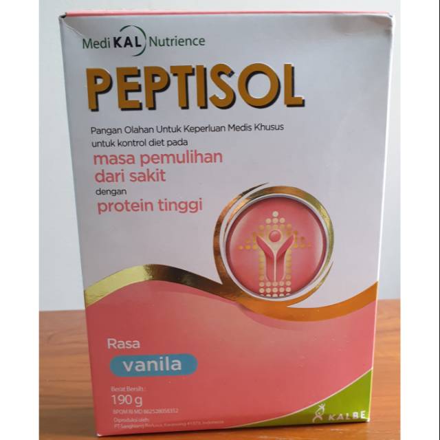 Jual PEPTISOL VANILLA 190gr | Shopee Indonesia