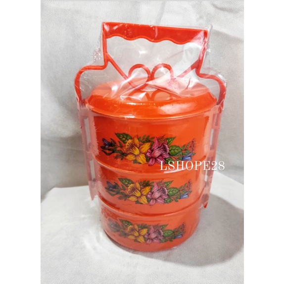 Jual rantang susun 2 plastik / rantang susun 3 plastik / rantang susun ...