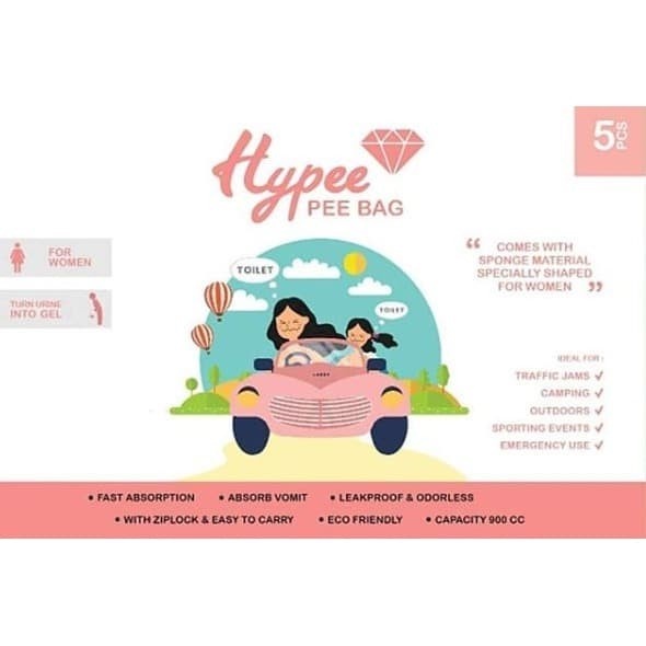 Jual HYPEE Pee Bag Girl 5 Pcs | Shopee Indonesia
