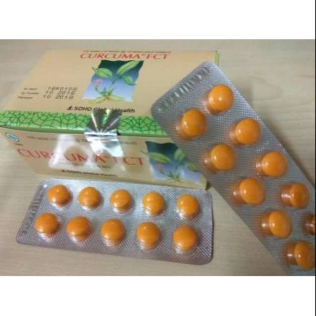 Jual Curcuma tab isi 12's (harga per blister) | Shopee Indonesia