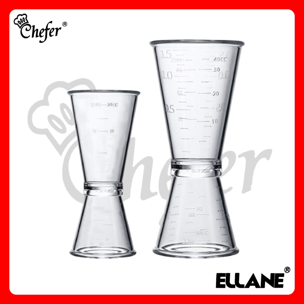 Jual 40cc MEASURE CUP, 20cc/40cc , CLEAR,PC 4PCS | Shopee Indonesia