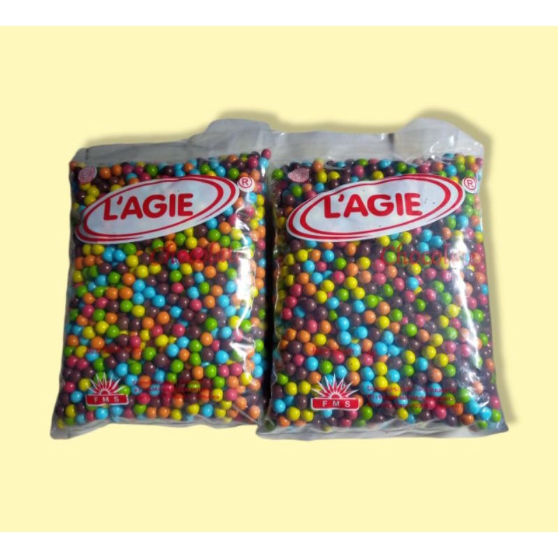 Jual COKLAT LAGIE GOLDEN MINI RAINBOW 1KG | Shopee Indonesia