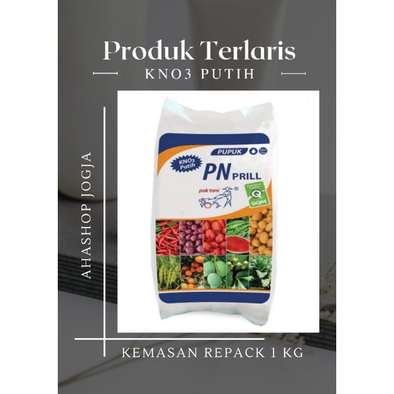 Jual REPACK KNO3 PUTIH PN PRILL 1KG / KN03 Putih / KALINITRA | Shopee ...