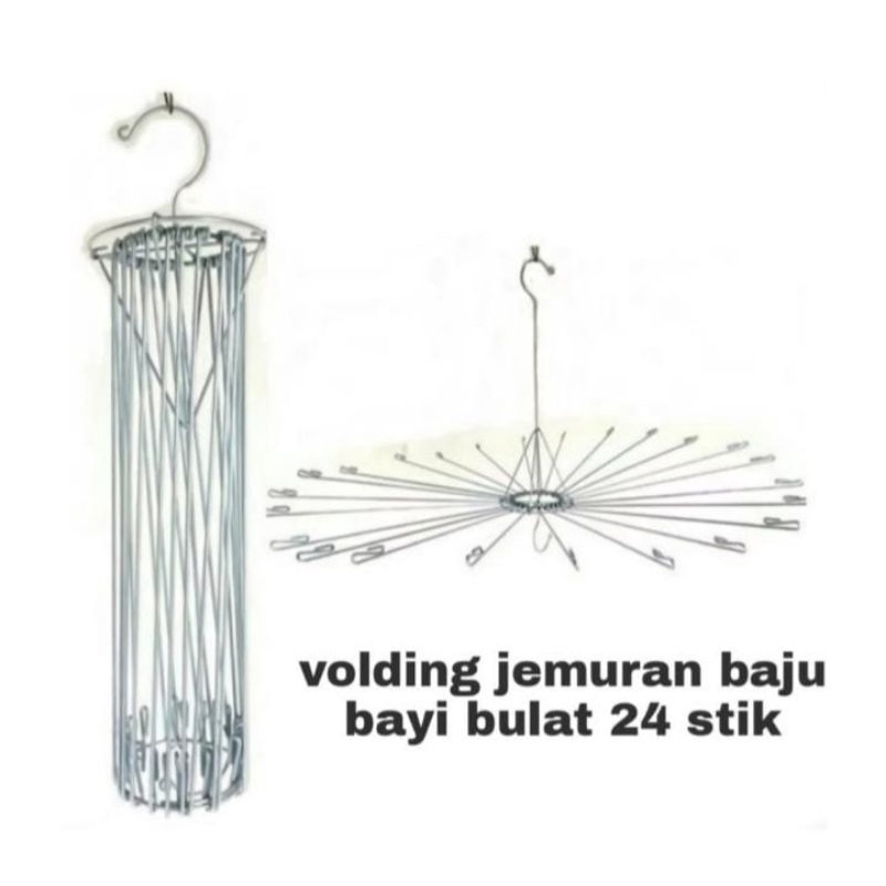 Jual FOLDING HANGER BESI/HANGER BESI BULAT/GANTUNGAN BAJU BESI | Shopee ...