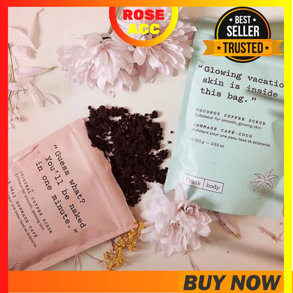 Jual Frank Body Coffee Scrub Original - Original, 200gr | Perawatan ...