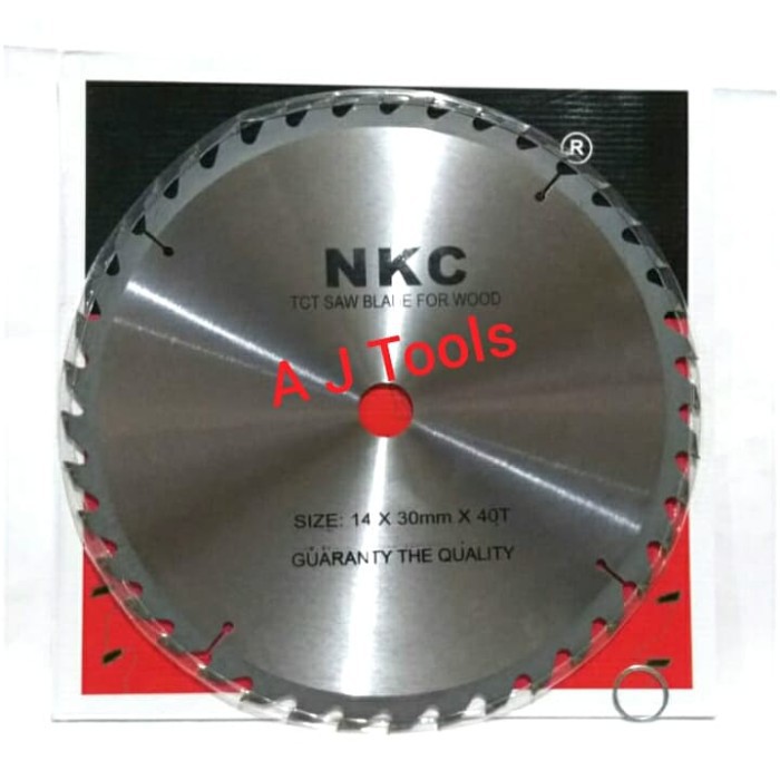Jual MATA GERGAJI KAYU NKC / CIRCULAR SAW 14" inch x 40T merk NKC ...