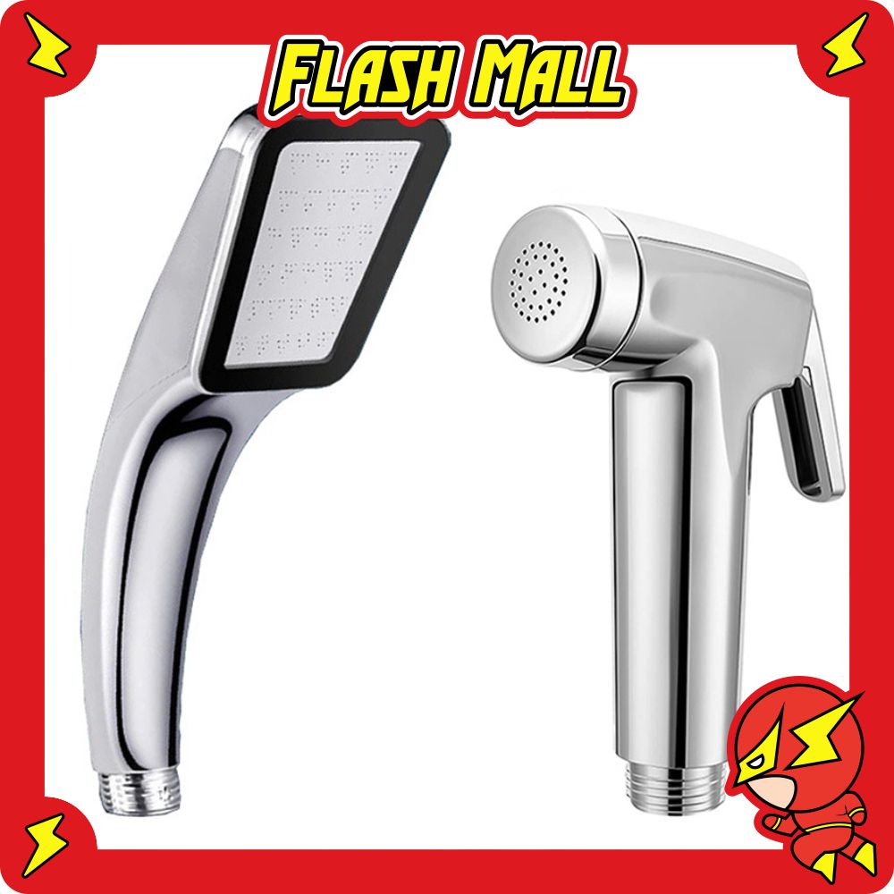 Jual FLASHmall Jet Shower Kloset Toilet Closet Cebok WC Semprotan Duduk Kamar Mandi Ringan Kamar ...