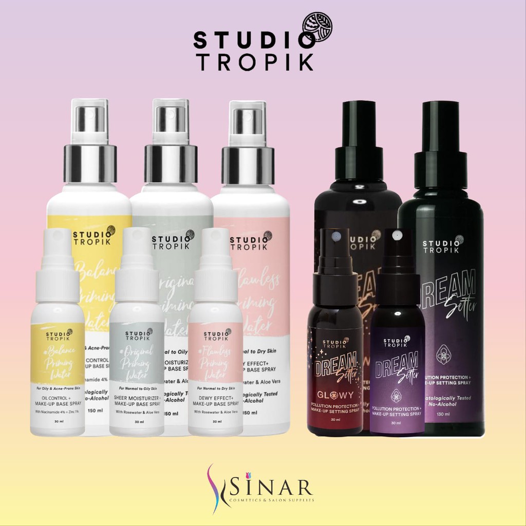 Jual Studio Tropik Make Up Base Spray Priming Water Original - Balance ...