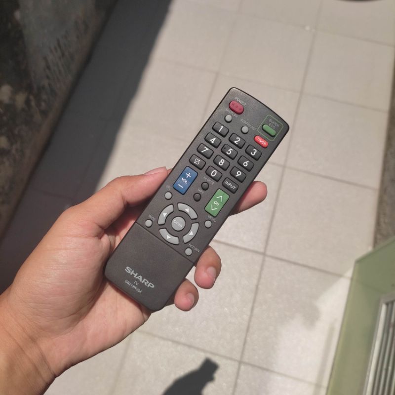 Jual Remote TV SHARP LCD LED TV Terbaru GB315WJSA 100% Original ...