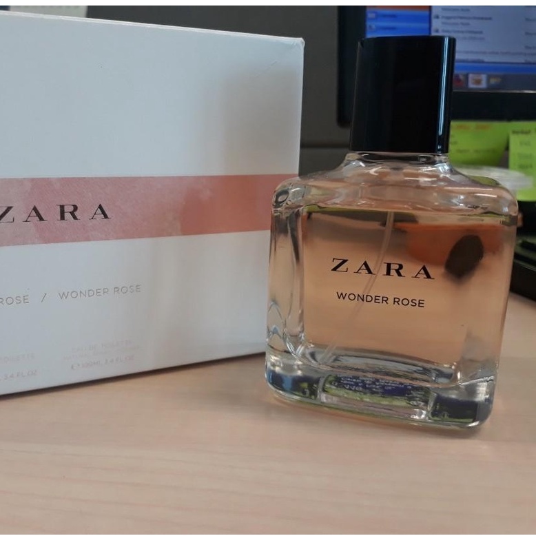 Jual PARFUM ZARA WONDER ROSE 100ml RIJECT ORIGINAL | Shopee Indonesia