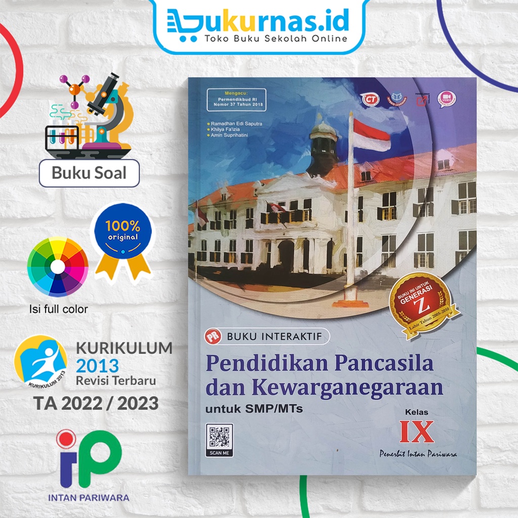 Jual Buku PR Interaktif PPKN SMP/MTs Kelas 9 - Intan Pariwara | Shopee Indonesia