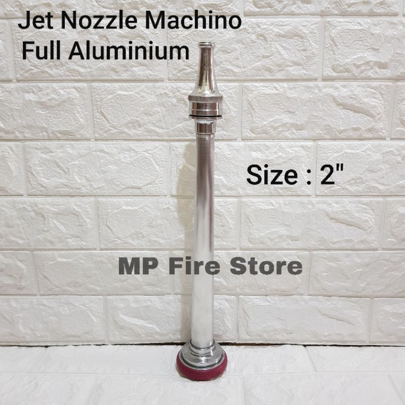 Jual Jet Nozzle Pemadam Machino 2 inch Full Aluminium Fire Branch Pipe ...