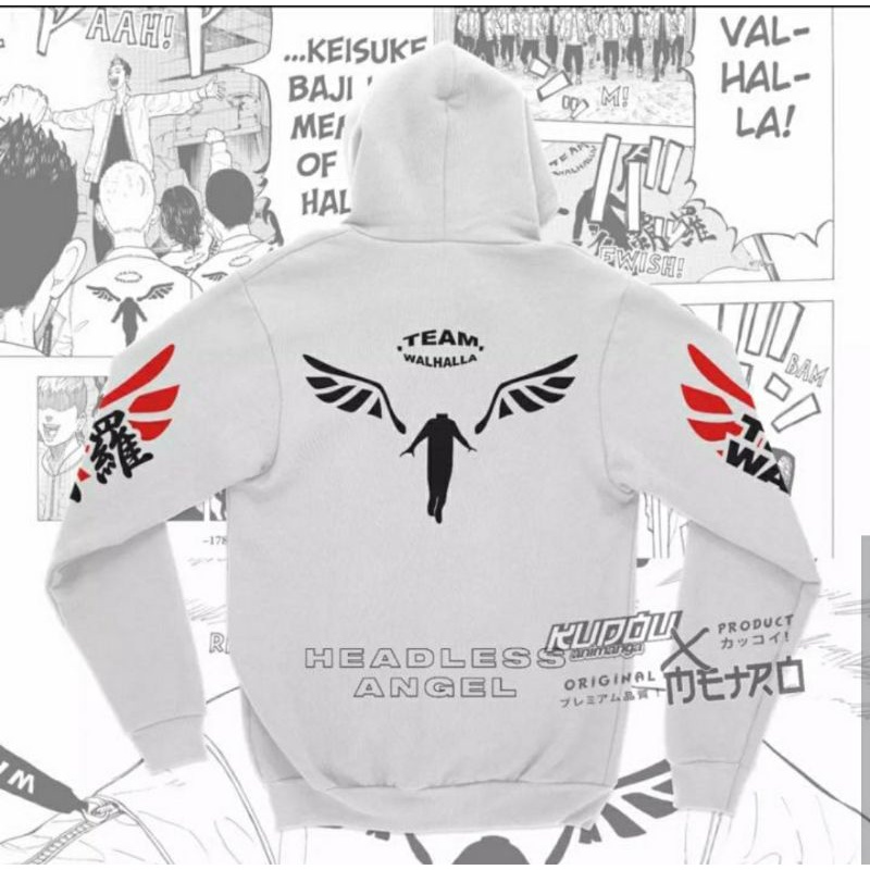 Jual Jaket Valhalla Team|Anime Tokyo Revengers|Sano Manjiro Mikey ...