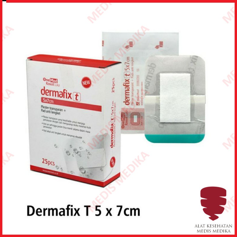 Jual Dermafix T Onemed Alat Pertolongan Plaster Transparan Peralatan ...
