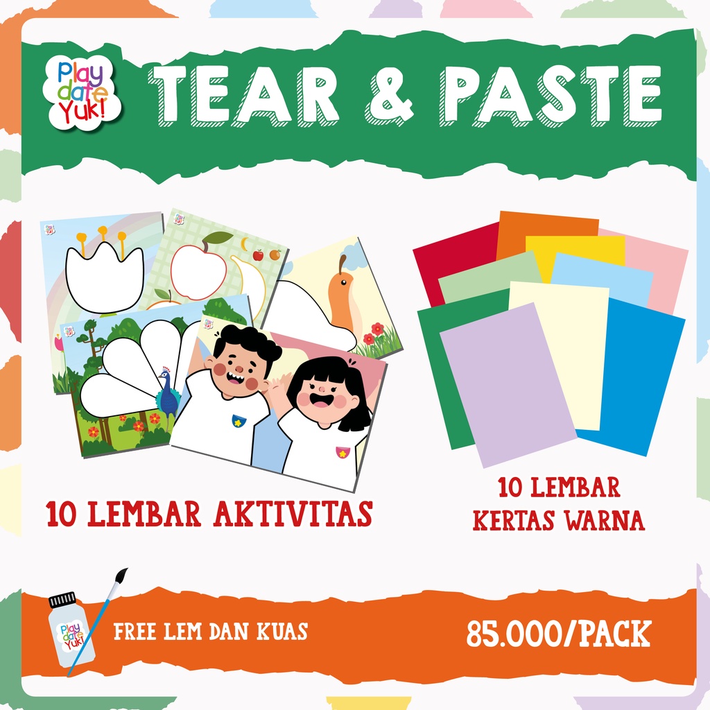 Jual PLAYDATEYUK - Tear & Paste | Shopee Indonesia