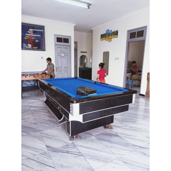 Jual Meja Billiard 7 ft - meja biliar - meja bilyar | Shopee Indonesia