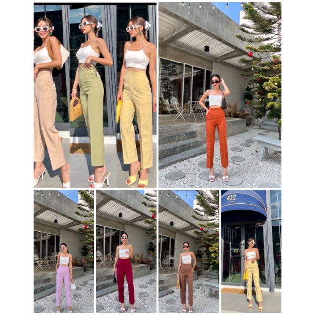 Jual 00010_ READY ZIPPER HW PANTS PROMTHONG//ORIGINAL//PROMTHONG ORI ...